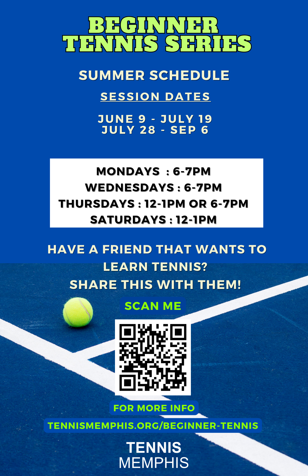 Beginner Tennis - Learn the rules and how to make the shots